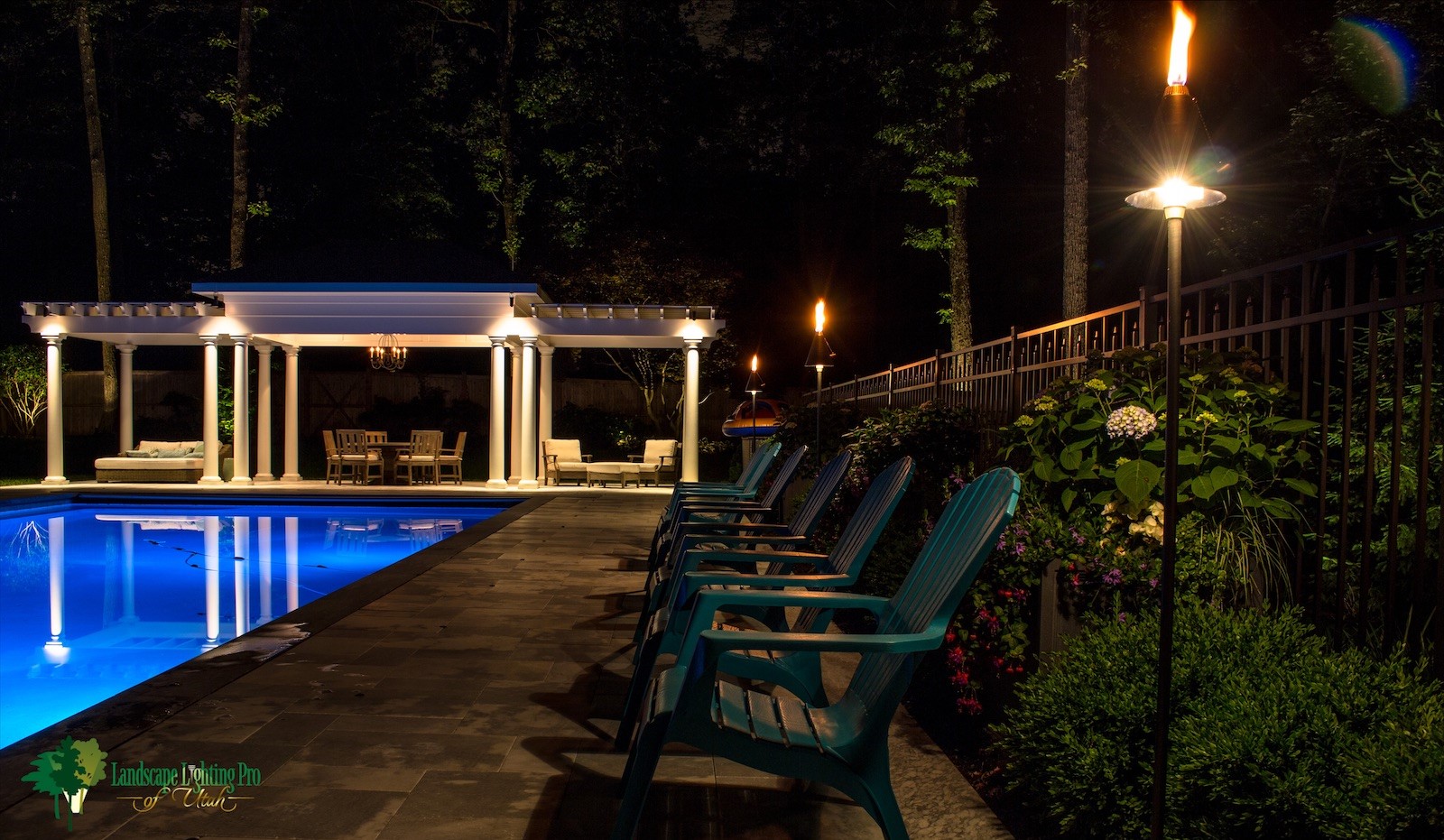 10 Great Ways to Light a Swimming Pool this Summer!! | Landscape ...